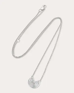 PARKFORD White Sapphire Petite Revival Pendant Necklace
