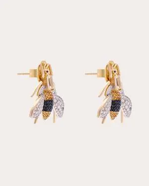 NELLY ROJAS Véspula Stud Earrings