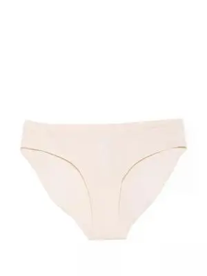 Marc O'polo Laser-cut Logo-print Briefs - Neutrals