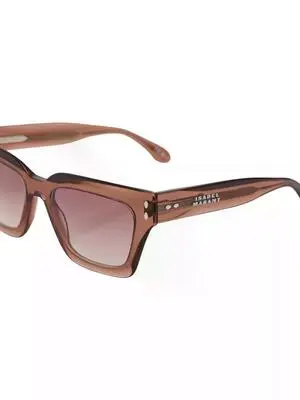 Isabel Marant Square-frame Sunglasses - Red