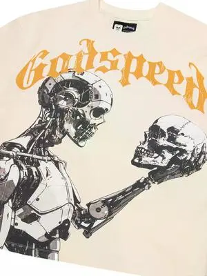 GODSPEED Mankind Vs Ai Iii Graphic T-shirt - Neutrals