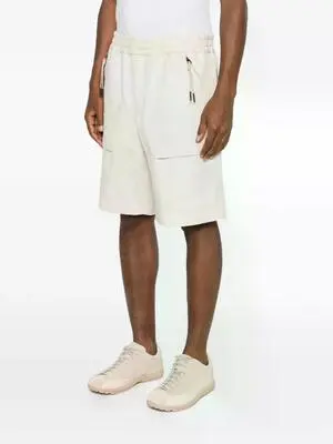 Moncler Zip-pocket Cargo Shorts - Neutrals