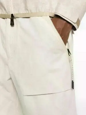 Moncler Zip-pocket Cargo Shorts - Neutrals