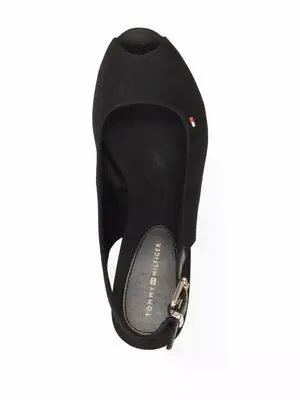 Tommy Hilfiger Iconic Elba Slingback Wedge Sandals
