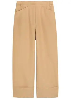Another Tomorrow Cropped Bottoms For Women