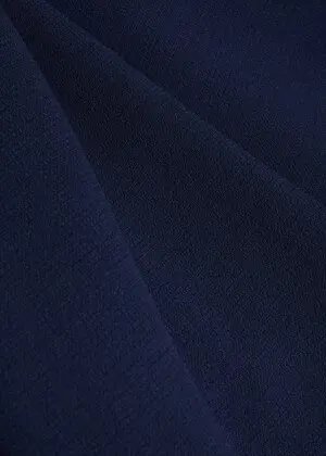 Roland Mouret Belted Wool Midi Dress