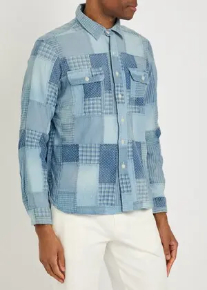 Polo Ralph Lauren Patchwork Design Cotton Shirt