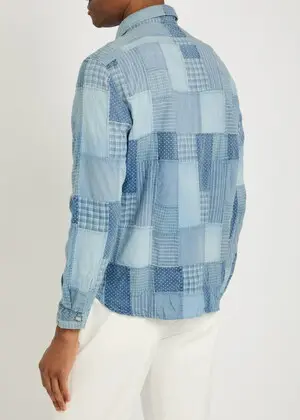 Polo Ralph Lauren Patchwork Design Cotton Shirt