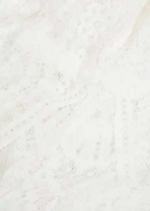 Melissa Odabash Naia Lace Cover-up Mini Dress