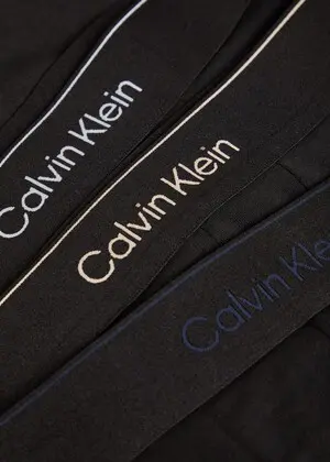 Calvin Klein Icon Stretch-cotton Boxer Briefs - Black