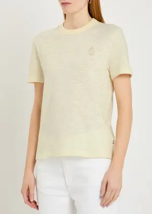Moncler Logo-appliquéd Cotton T-shirt