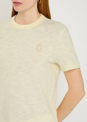 Moncler Logo-appliquéd Cotton T-shirt