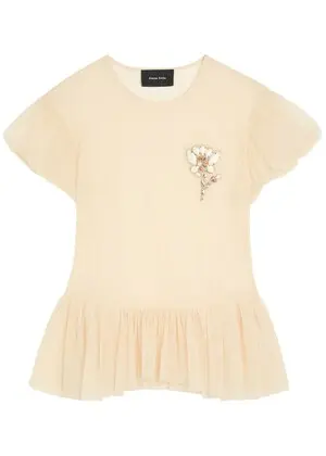 Simone Rocha Round Neck Blouses