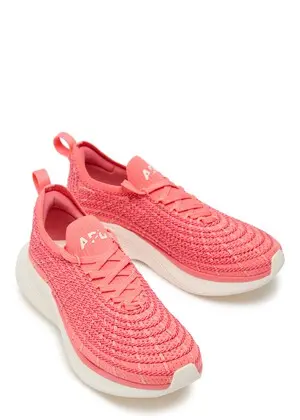 Apl Zipline Embroidered Knitted Sneakers