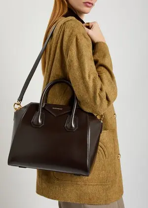 Givenchy Antigona Small Top Handle Bag - Chocolate