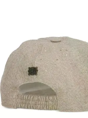 PANICALE Sequin-embellished Baseball Cap