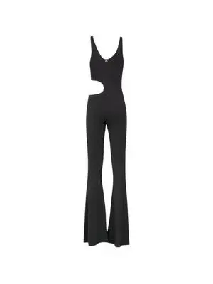 GAELLE Cut-out Flared Jumpsuit