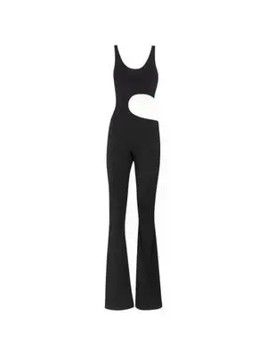 GAELLE Cut-out Flared Jumpsuit