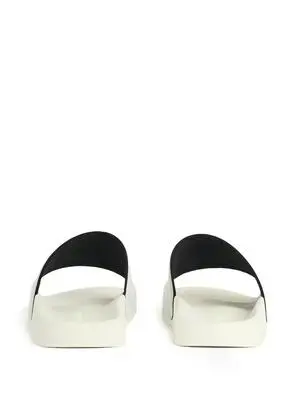 Karl Lagerfeld Kondo 2.0 Logo-print Slides - Grey