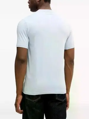Karl Lagerfeld Logo-embroidered T-shirt