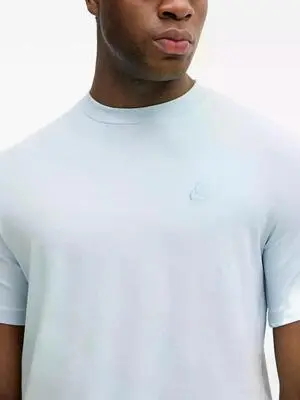 Karl Lagerfeld Logo-embroidered T-shirt