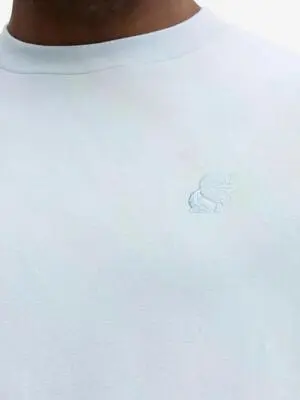 Karl Lagerfeld Logo-embroidered T-shirt