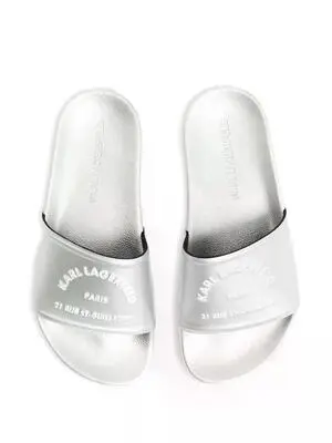 Karl Lagerfeld Kondo 2.0 Logo-print Slides