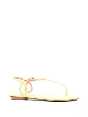 AQUAZZURA Almost Bare Flat Sandals