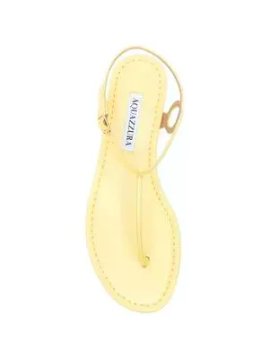 AQUAZZURA Almost Bare Flat Sandals