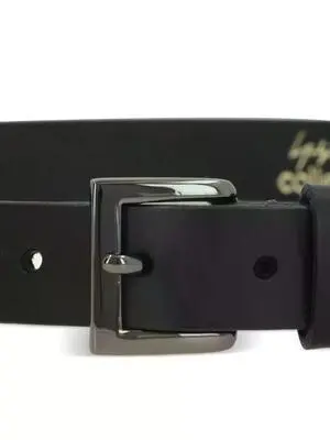 Yohji Yamamoto Square Buckle Leather Belt