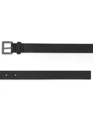 Yohji Yamamoto Square Buckle Leather Belt