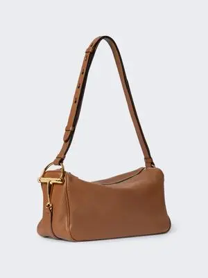 Gucci Half Horsebit Medium Shoulder Bag - Brown