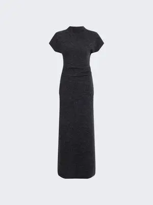 Women's Boiled Merino Wool Midi Dresses