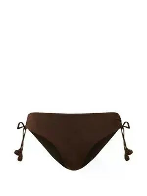 TWINSET Crochet Detail Bikini Bottoms Brown