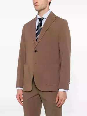CIRCOLO 1901 Single-breasted Blazer - Brown