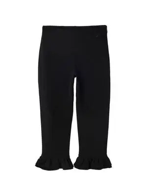 Jacquemus Playa Ruffled Cropped Trousers