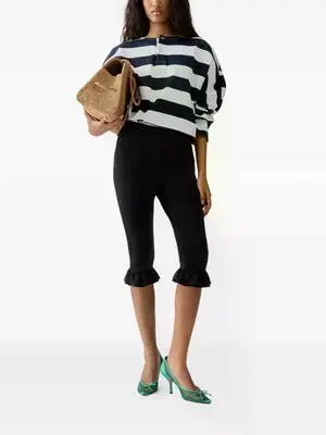 Jacquemus Playa Ruffled Cropped Trousers