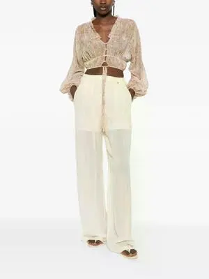 ANIYE BY Logo-appliqué Trousers