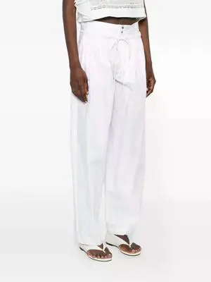 ANIYE BY Drawstring Trousers - White