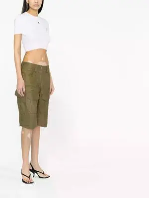 Givenchy Cargo Bermuda Shorts - Green