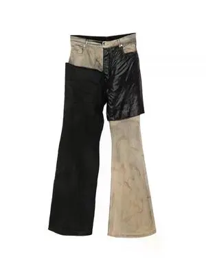 Rick Owens Panelled Jeans - Black