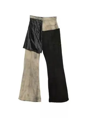 Rick Owens Panelled Jeans - Black