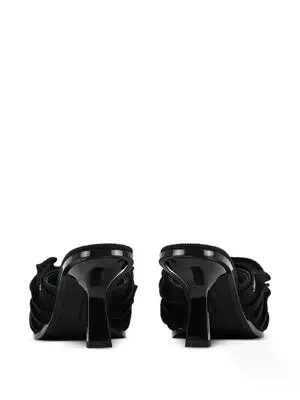 Karl Lagerfeld 60mm Karmel Ruched Heeled Sandals