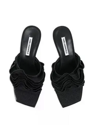 Karl Lagerfeld 60mm Karmel Ruched Heeled Sandals