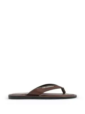 Karl Lagerfeld Logo-print Flip-flops
