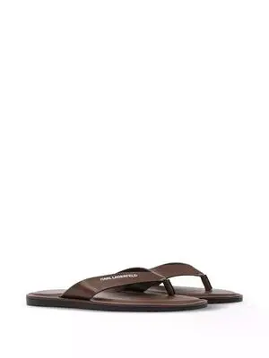 Karl Lagerfeld Logo-print Flip-flops