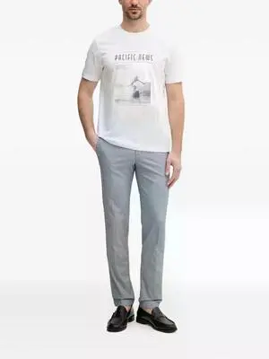 Karl Lagerfeld Pressed-crease Trousers