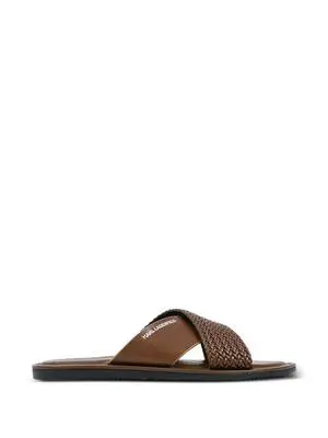 Karl Lagerfeld Logo Slides Slipper
