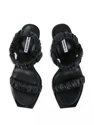 Karl Lagerfeld Leather Heeled Sandals
