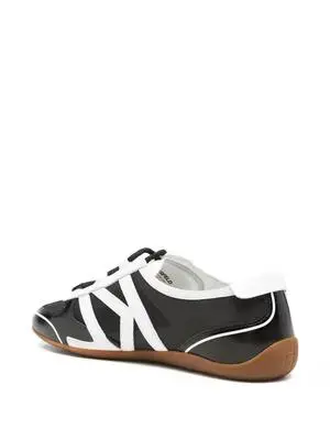 Karl Lagerfeld Altia Logo-print Sneakers - Black